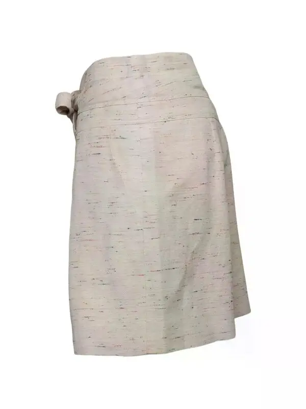 Chloé Pleated Bow Detail Shorts