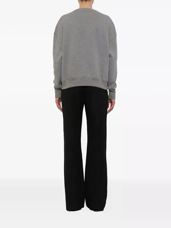 Alexander McQueen Sea Creature Embroidered Crew Neck Sweatshirt