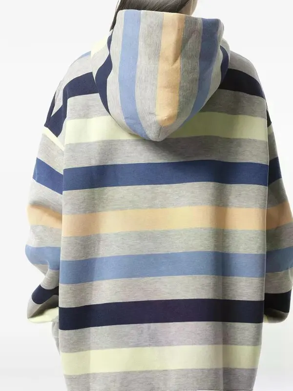 Marc Jacobs Striped Sequin Embellished Hoodie
