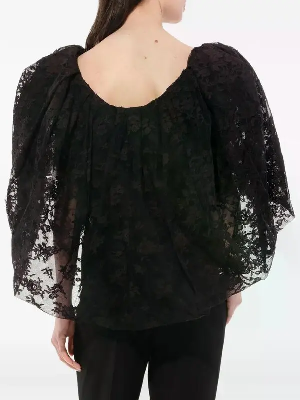 Givenchy Lace Cape T-shirt