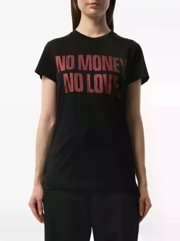 MASTERMIND WORLD Slogan Print Crew Neck T-shirt