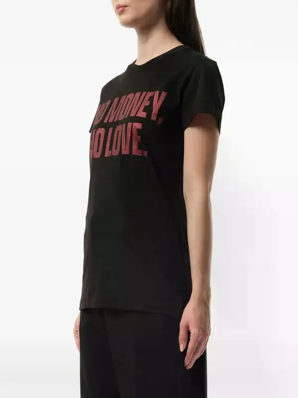 MASTERMIND WORLD Slogan Print Crew Neck T-shirt