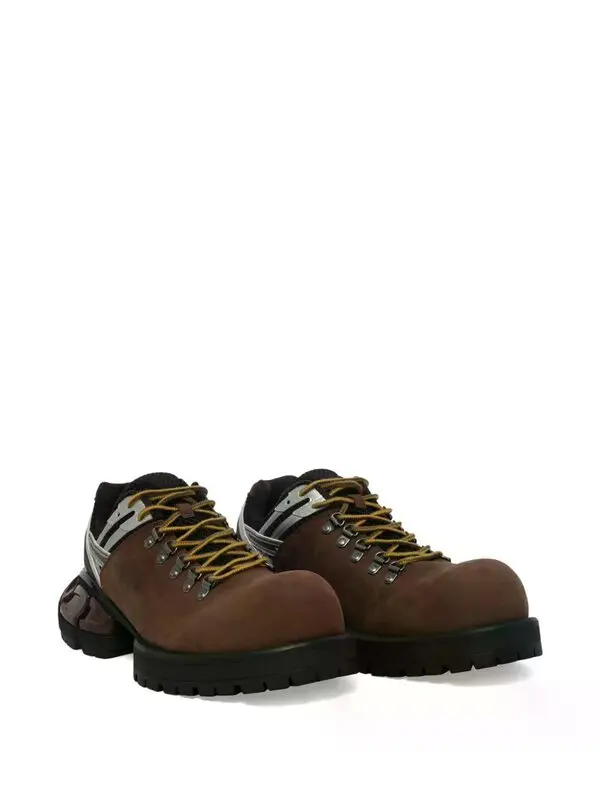 REMAGINE Panelled Derby Shoes With Lug Sole