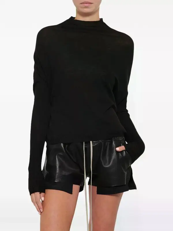 Rick Owens Crater Oversized Top - Black