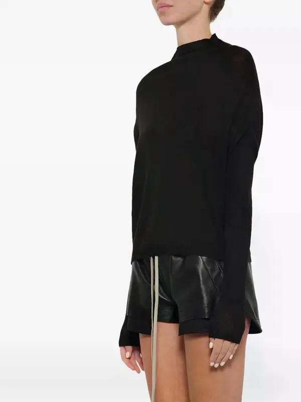 Rick Owens Crater Oversized Top - Black