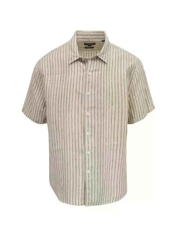 Vince Stripe-pattern Short-sleeve Shirt
