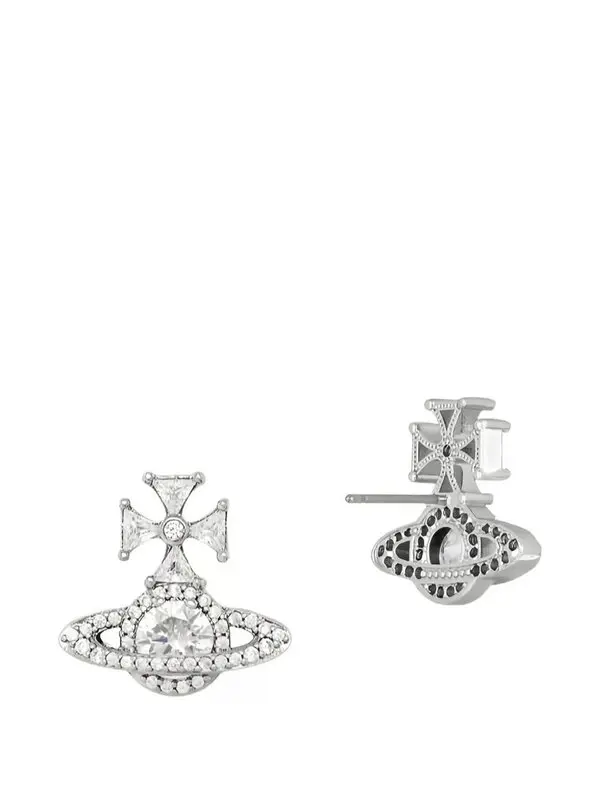 VIVIENNE WESTWOOD Mila Crystal-embellished Orb Earrings