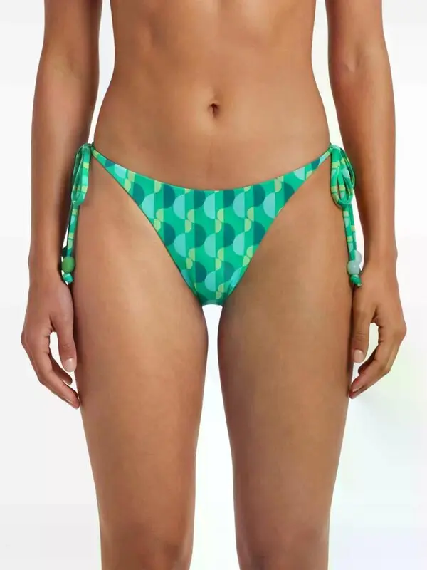 Seafolly Sorrento Printed Tie-side Bikini Bottoms