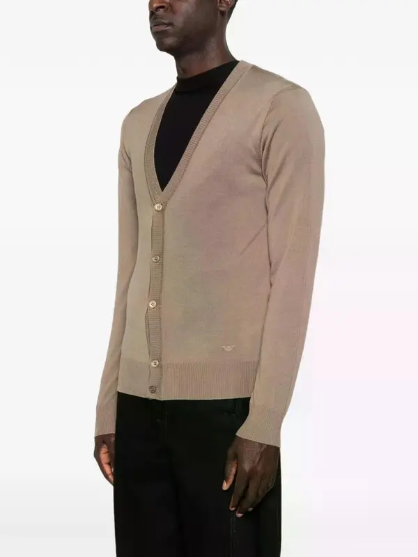 Emporio Armani V-neck Button-up Cardigan