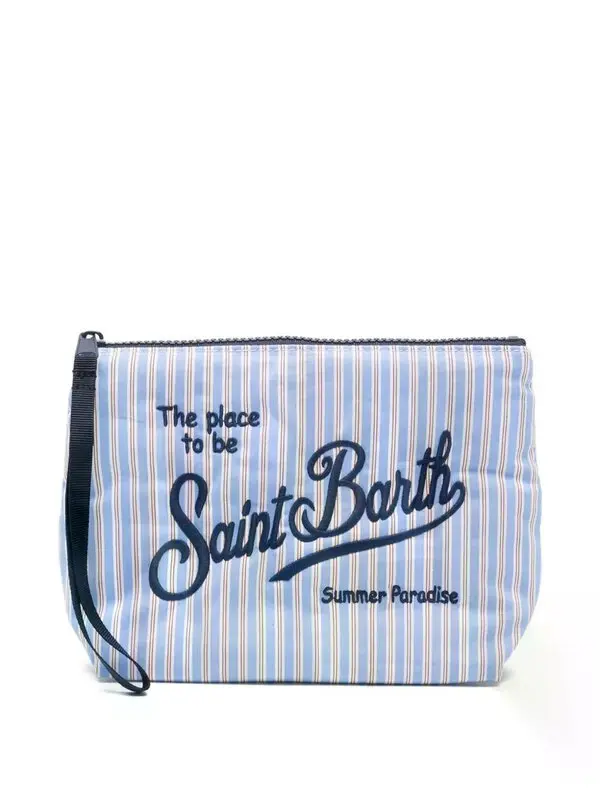 MC2 SAINT BARTH Striped Clutch Bag