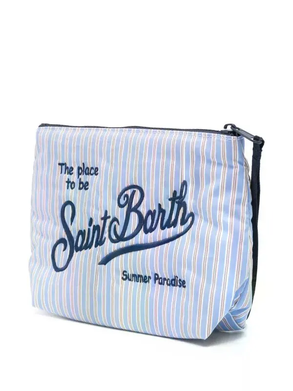 MC2 SAINT BARTH Striped Clutch Bag