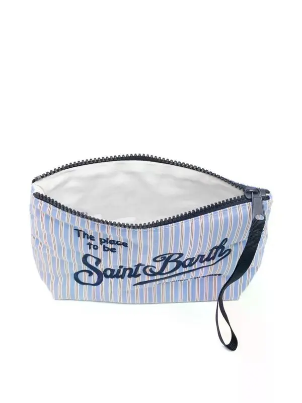 MC2 SAINT BARTH Striped Clutch Bag