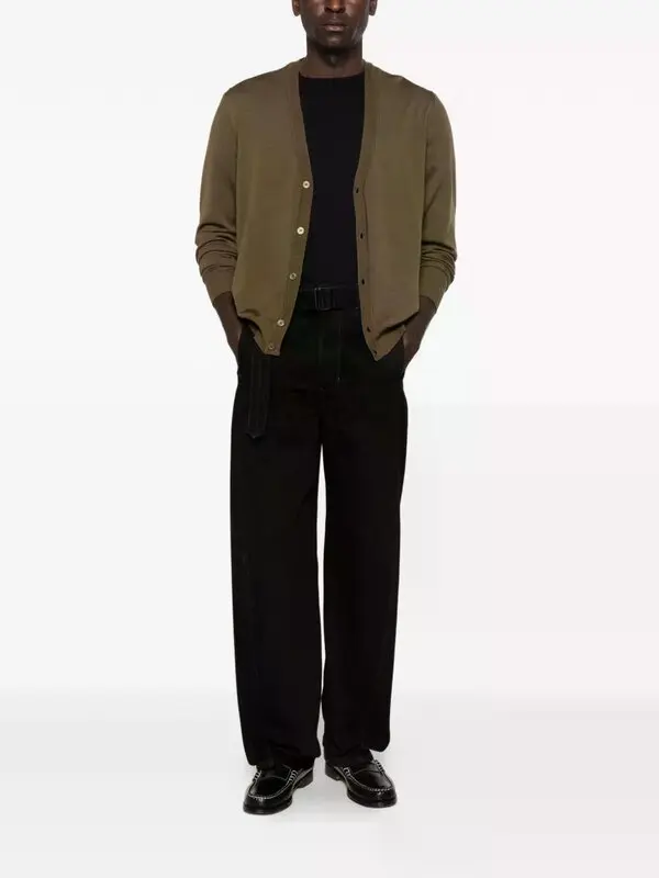 Emporio Armani Button-fastening V-neck Cardigan