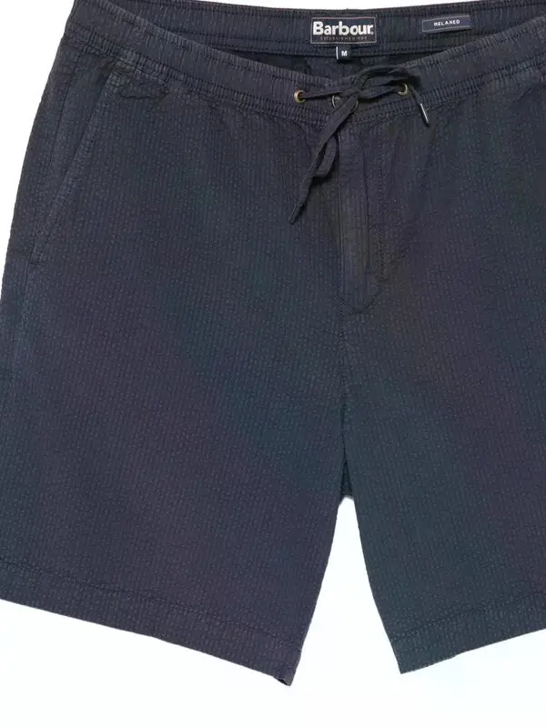 Barbour Seersucker Drawstring Shorts
