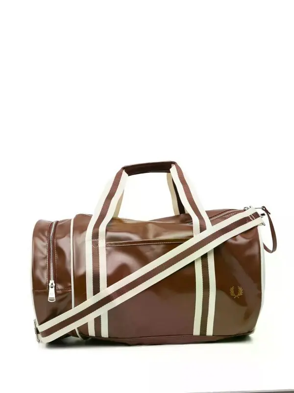Fred Perry Classic Barrel Holdall Bag - Brown
