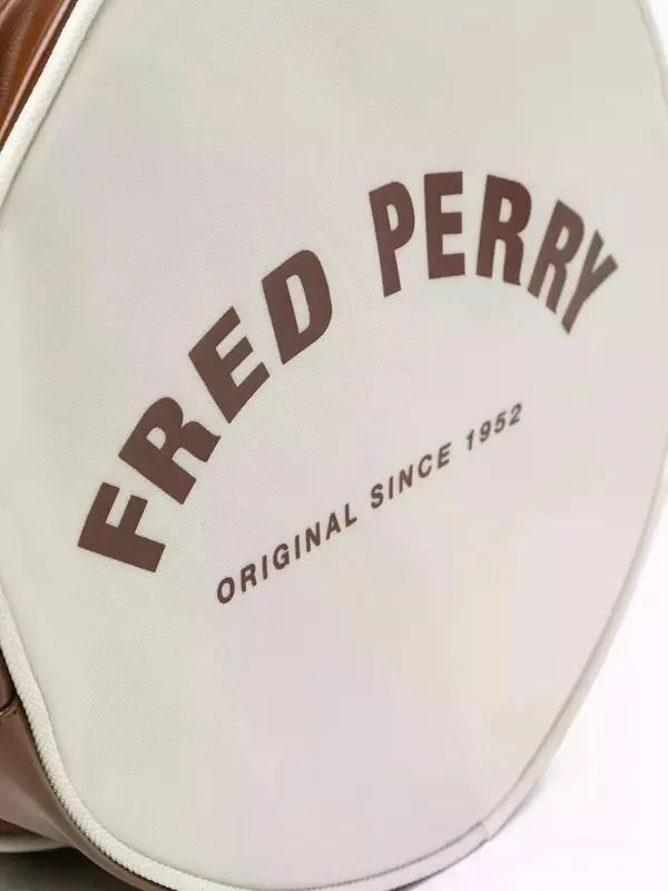 Fred Perry Classic Barrel Holdall Bag - Brown