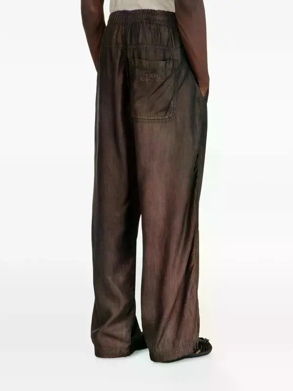 DIESEL® Relaxed Fit Wide Leg Jeans