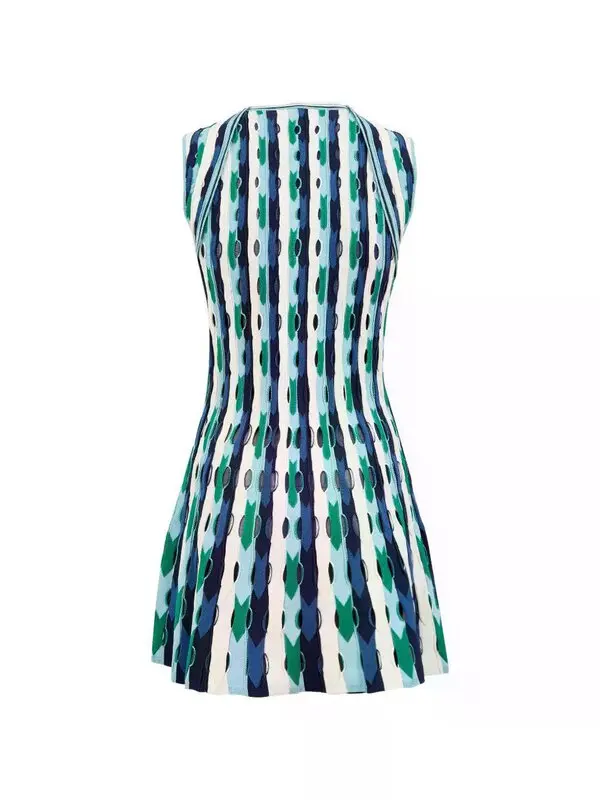 Simkhai Langley Pointelle-knit Mini Dress