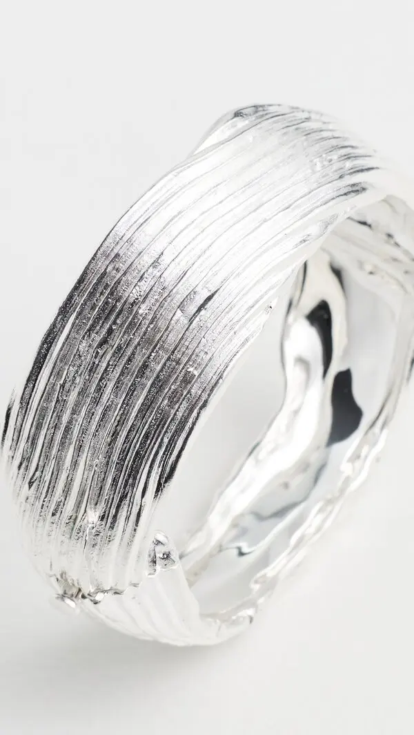 Completedworks Plated Cuff Bangle - Silver