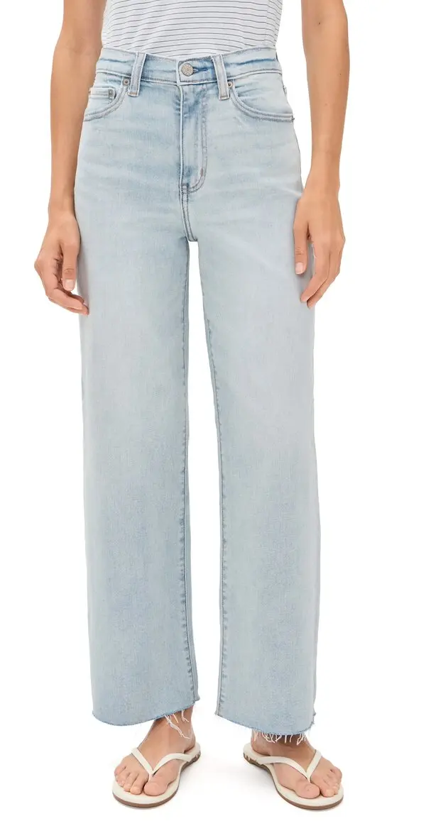 DAZE High Rise Wide Ankle Jeans - Detour