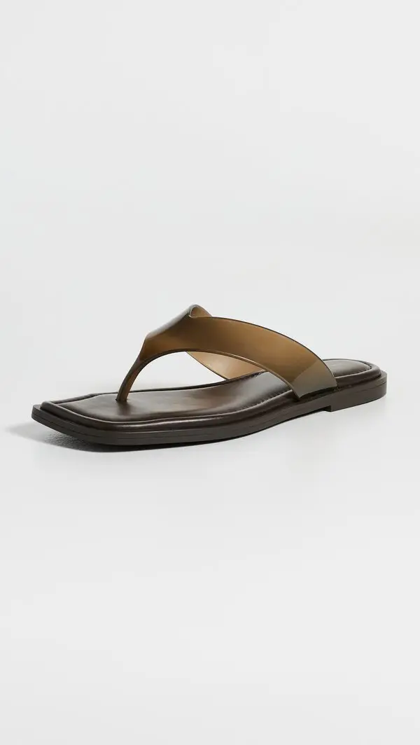 Rag & Bone Gracie Jelly Thong Sandals - Java