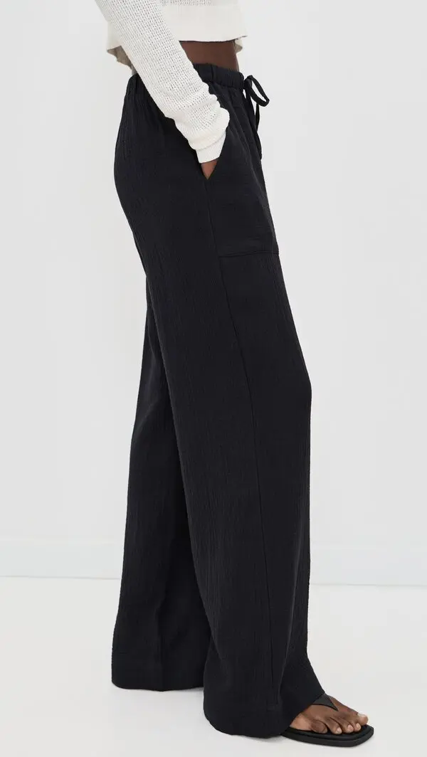 Faherty Brand Relaxed Fit Gauze Trousers