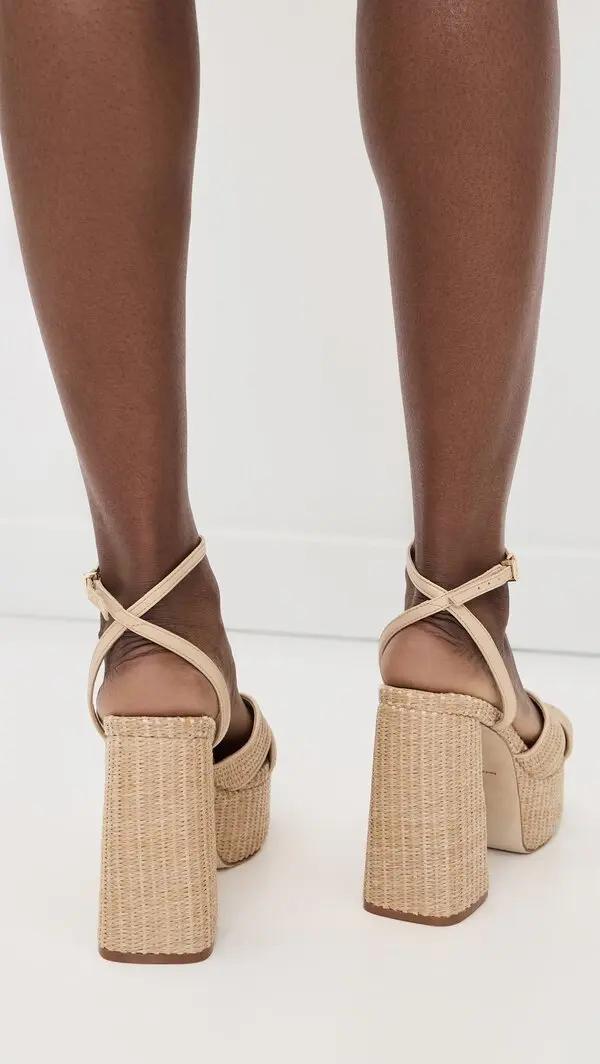 Larroude Dolly Platform Sandals