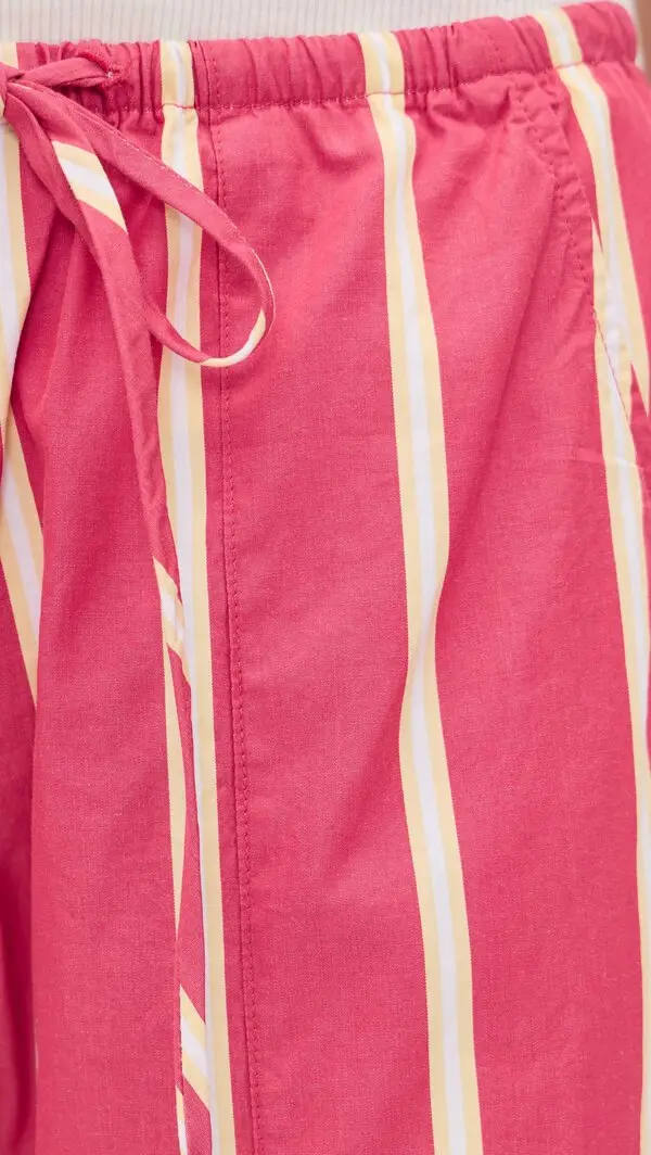 Donni. Pop Stripe Drawstring Pants