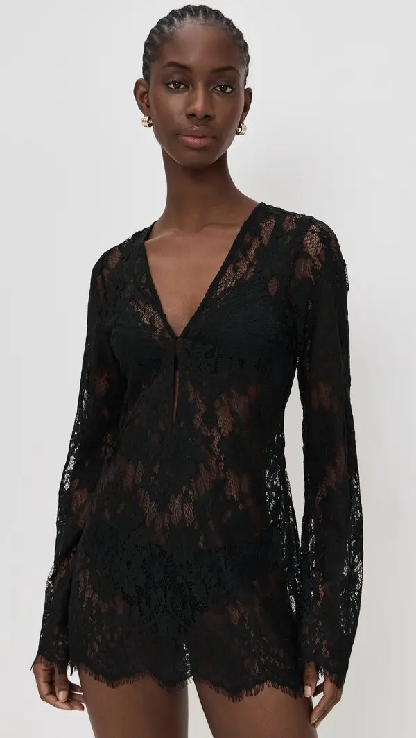 BANANHOT Millie Lace Mini Dress