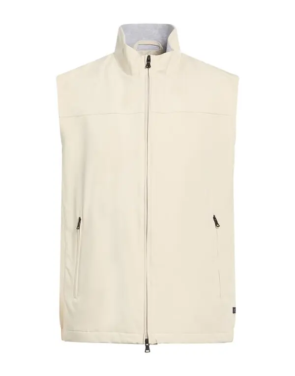 Paul & Shark Sleeveless Zip-up Vest - Beige