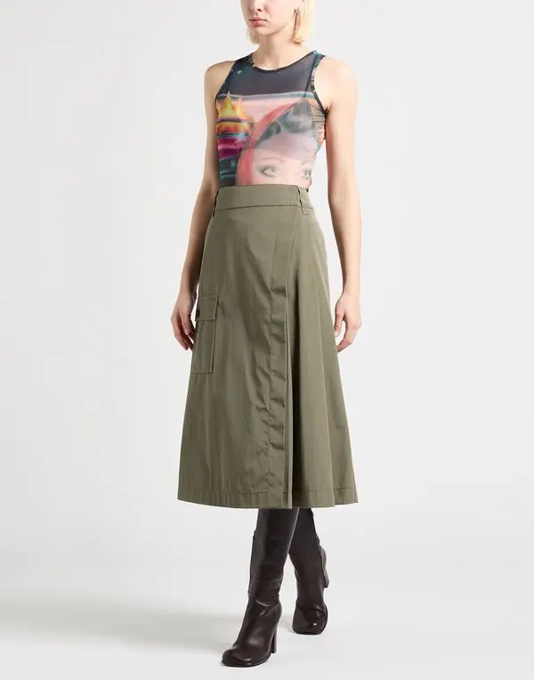 Sunnei Sleeveless Crewneck Top - Green