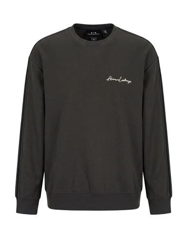 Armani Exchange Crewneck Sweatshirt With Side Stripes