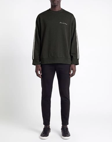 Armani Exchange Crewneck Sweatshirt With Side Stripes