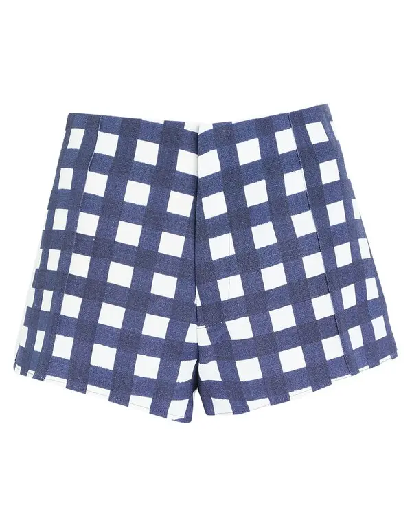 Jacquemus Le Splash Gingham Check High Waisted Shorts