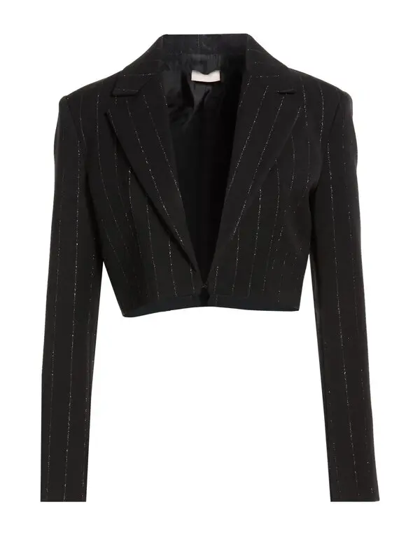 Liu Jo Bolero Jacket With Glittered Stripes