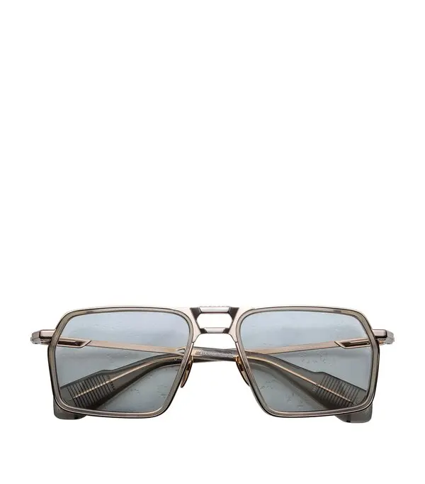 JACQUES MARIE MAGE Metal Gt-r Sunglasses - Silver