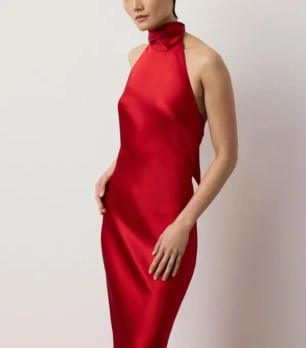 Ralph Lauren Chilton Maxi Dress - Red
