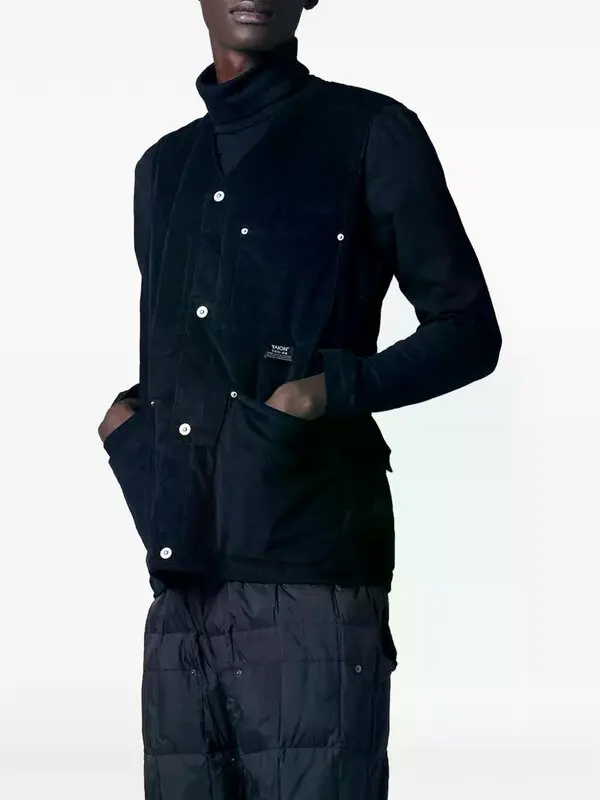 Taion Quilted V-neck Vest