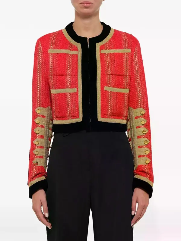 Givenchy Cropped Military Jacket