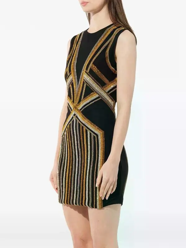 Balmain Embellished Mini Dress