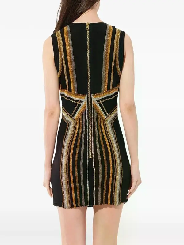 Balmain Embellished Mini Dress