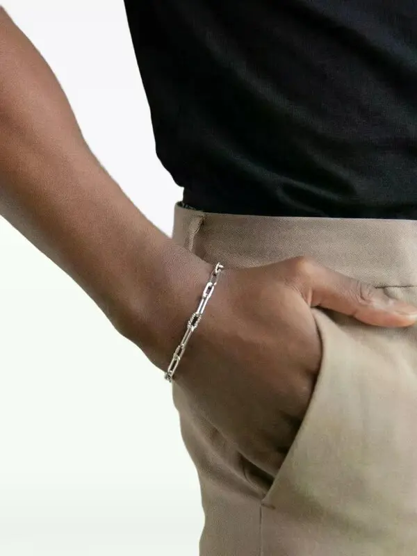 YOJ Yojoto Slim-rope Chain Bracelet In Tone