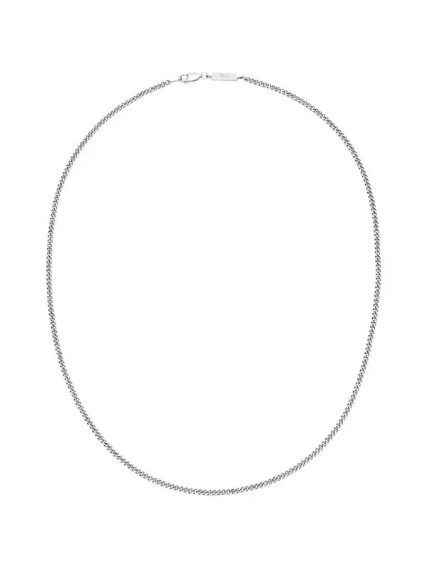 YOJ Curb Chain Necklace - Silver