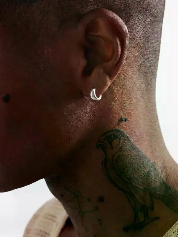 YOJ Tone Hoop Earring
