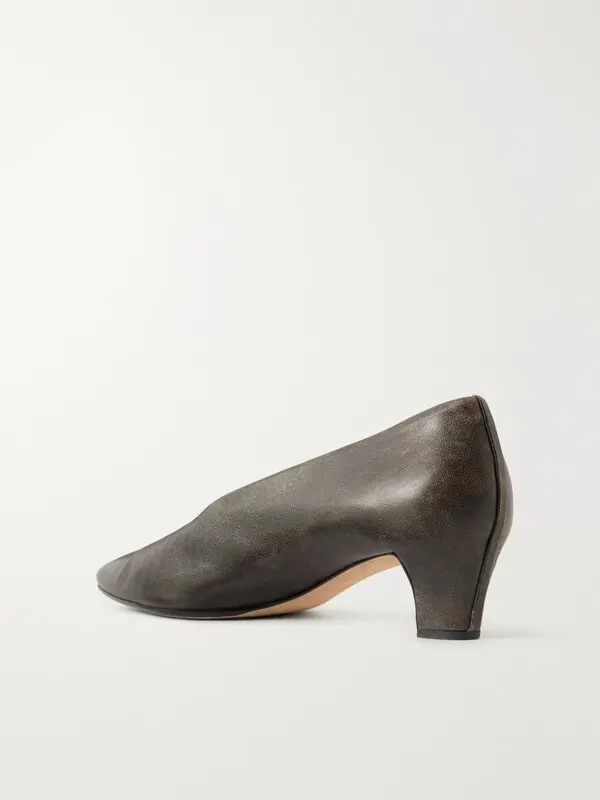 Calvin Klein Bri' Leather Pumps - Black