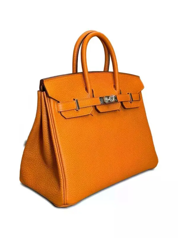 Hermès Togo Birkin 25 Handbag - Orange