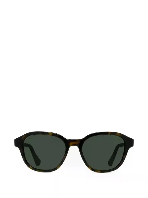 Vuarnet Round Frame Sunglasses - Brown