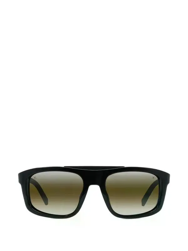 Vuarnet Altitude Rectangle Sunglasses - Black