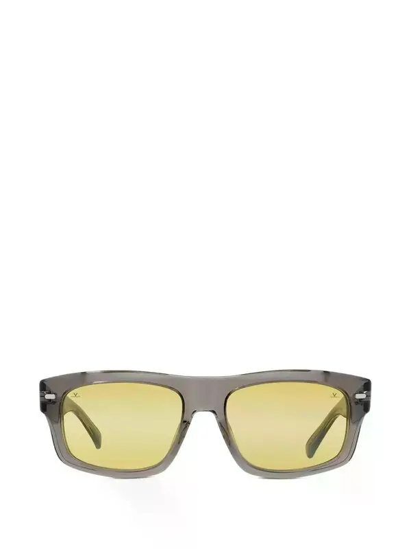 Vuarnet Belvedere Rectangle-frame Sunglasses - Grey