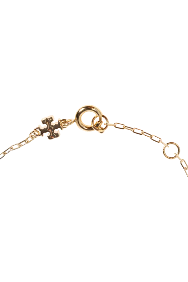 Tory Burch Tone Four-leaf Clover Charm Bracelet